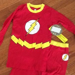 DC Comics | Pajamas | Dc Comics Flash Boys Pajama Set Size | Poshmark